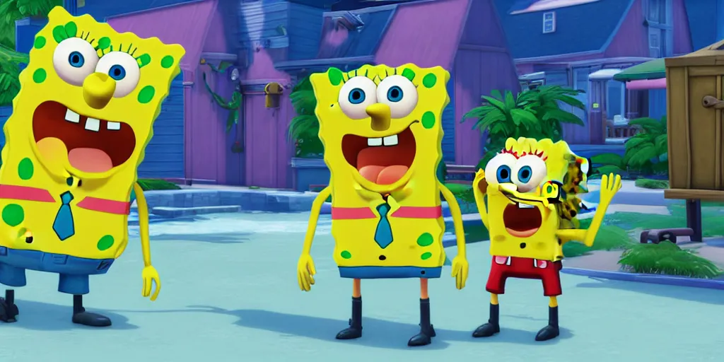 KREA SpongeBob Stuck In Sims 4 Octane Render 4k 8k Unreal 5 Very krea-spongebob-stuck-in-sims-4-octane-render-4k-8k-unreal-5-very