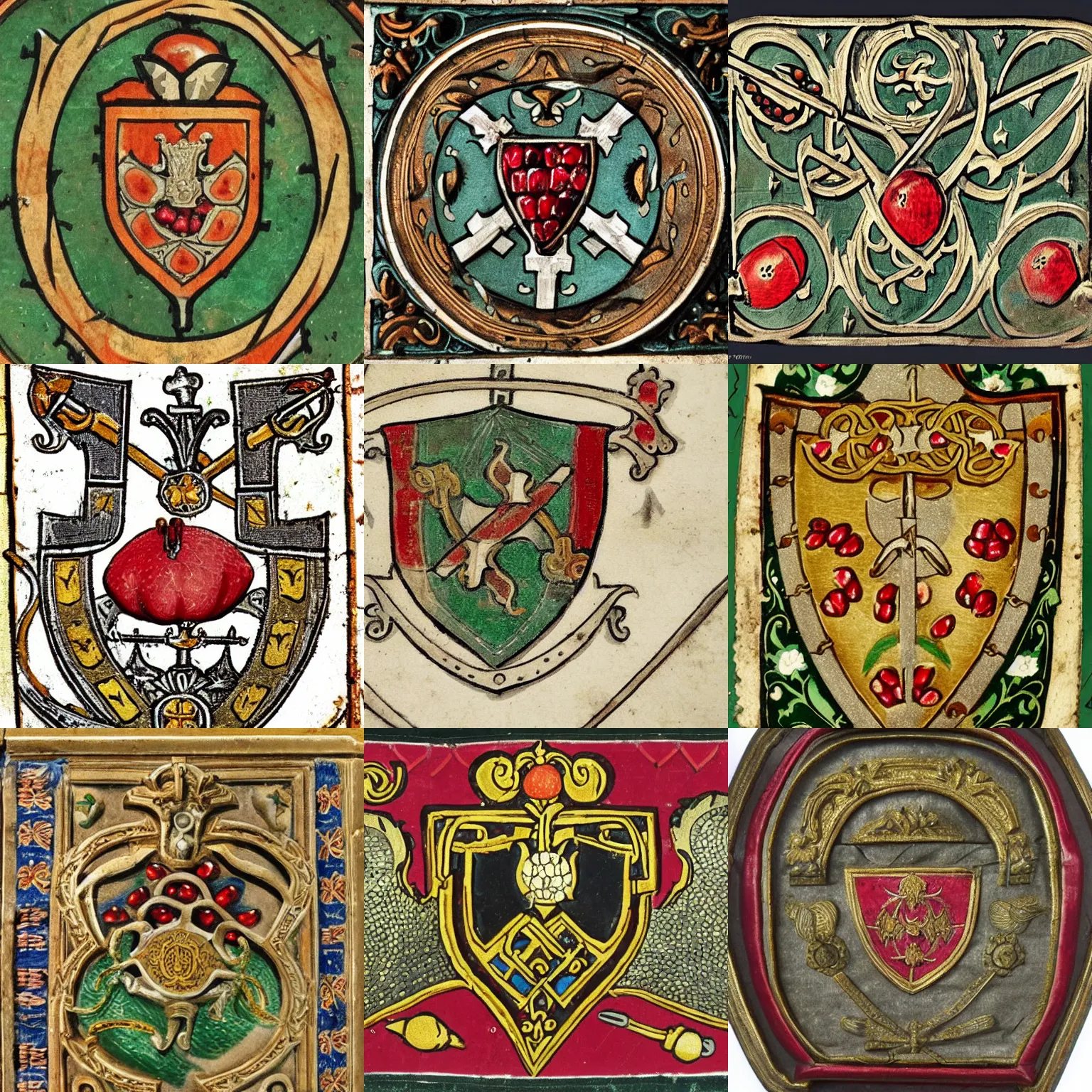 Medieval Heraldry Coat Of Arms