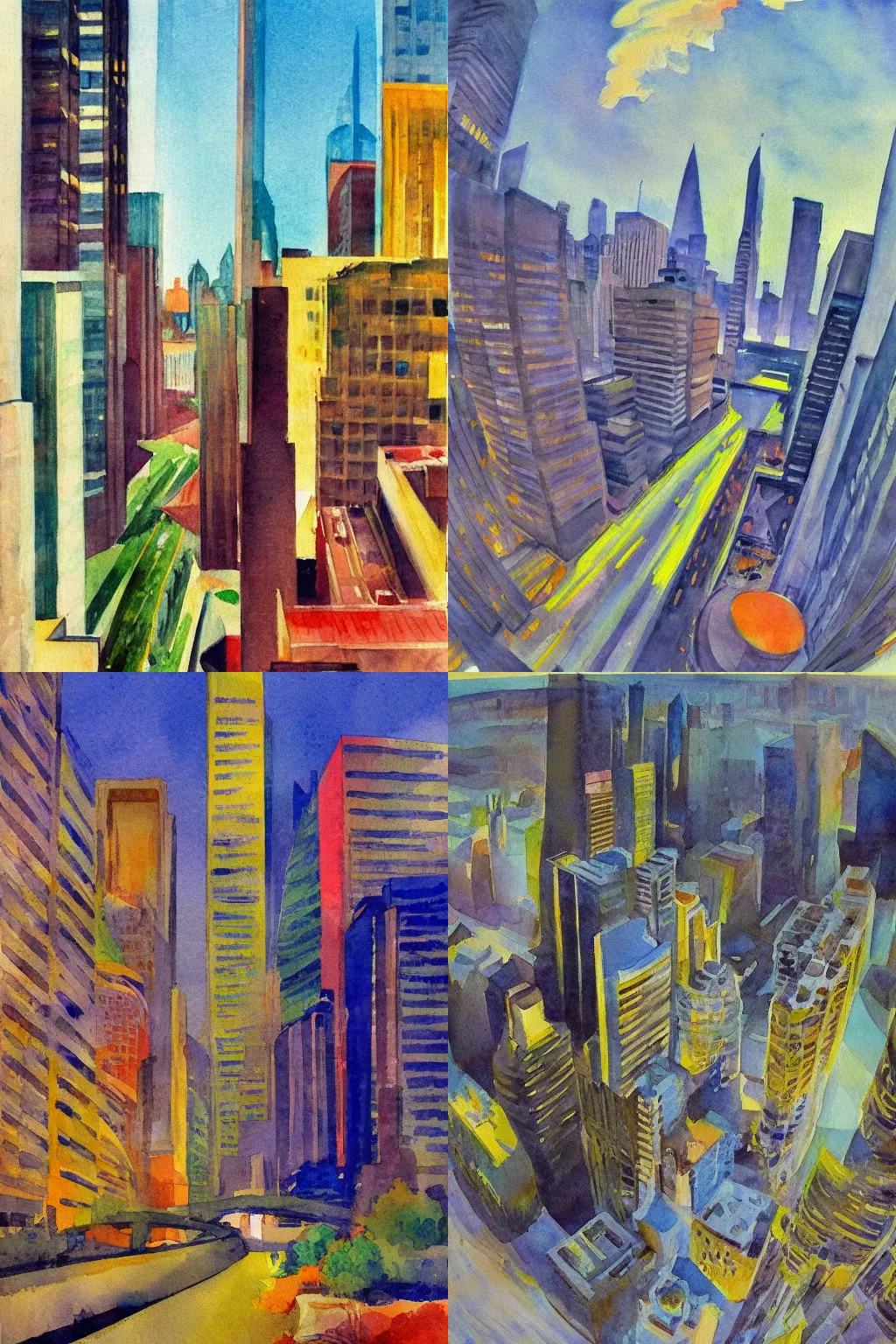 Edward Hopper Skyline