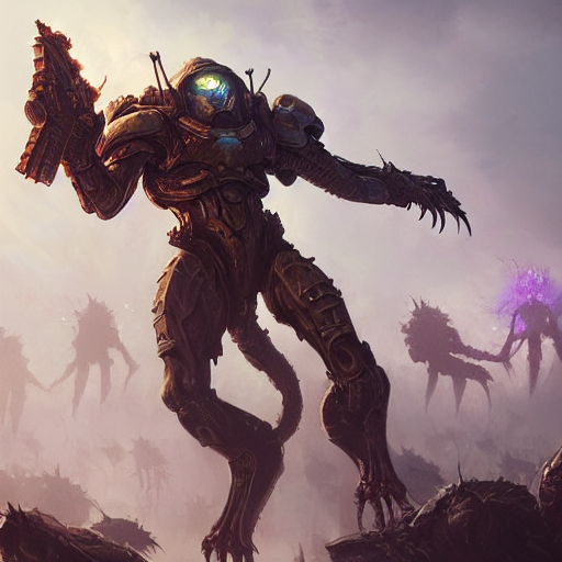 Starcraft 2 marine infected with the zerg hyperevolutionary virus ...