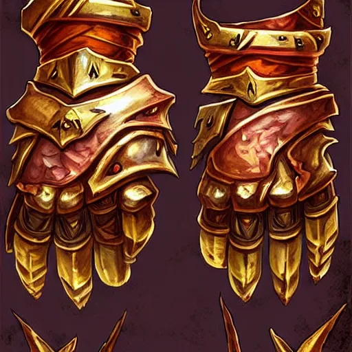 KREA - warrior Gauntlet fist, war theme gauntlet fist, fantasy gauntlet ...