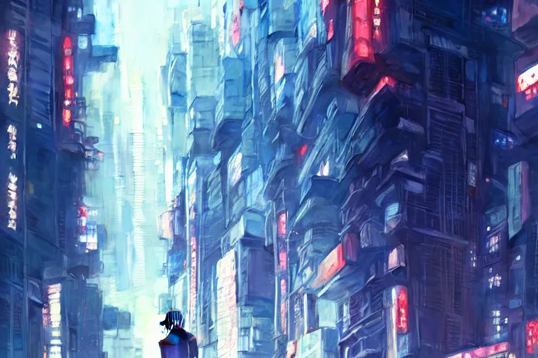 Ghost In The Shell City Wallpaper
