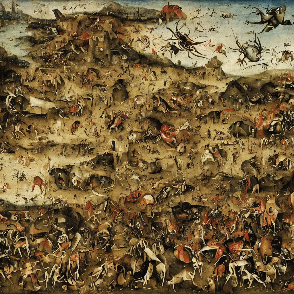 Hieronymus Bosch Heaven And Hell