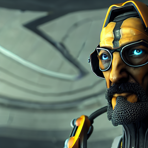 Gordon Freeman half life warframe, 8k resolution, high detail, ULTRA ...