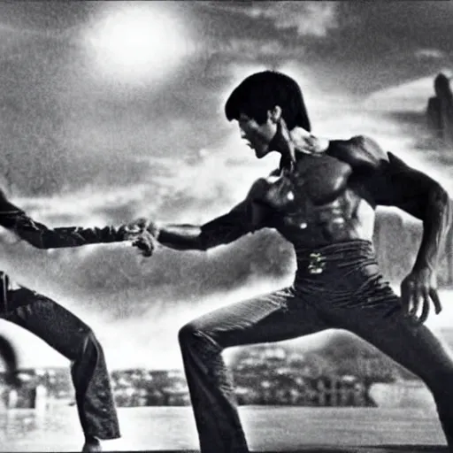 Bruce Lee Fighting