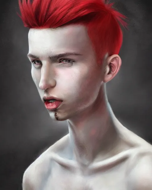 Red Head Character Mad Lids