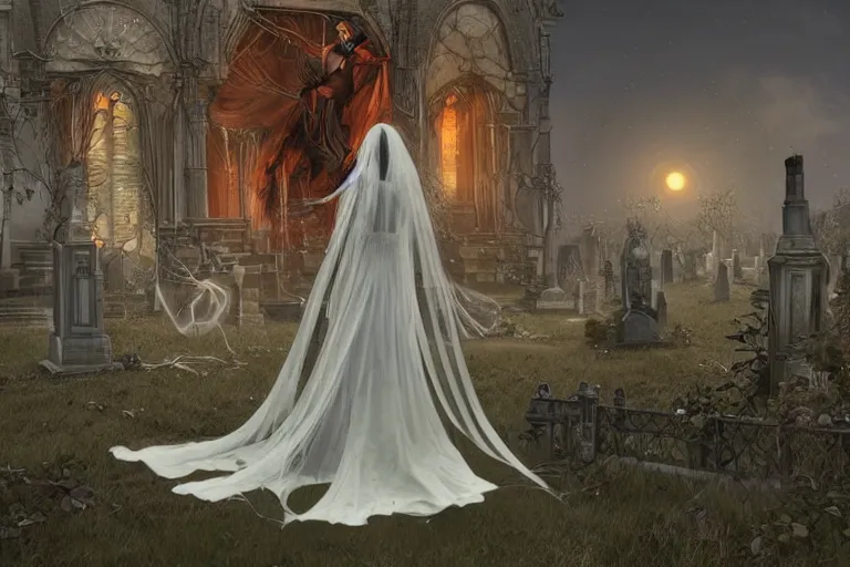 Fantasy Ghost Art