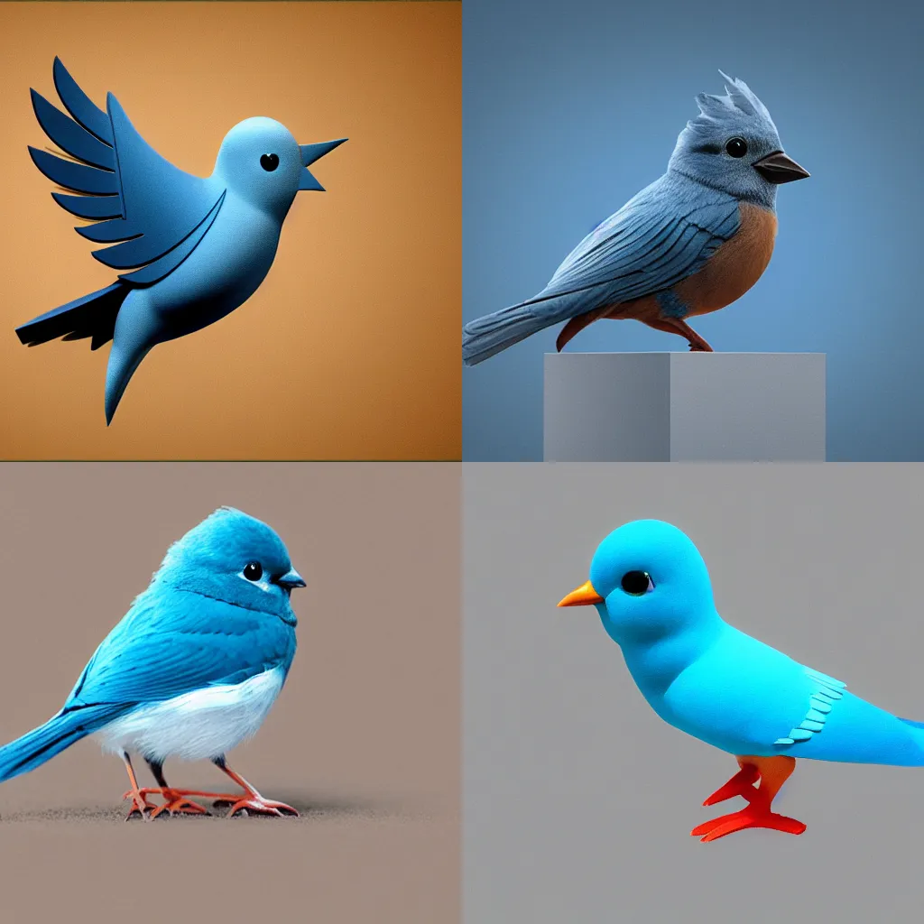 Real Twitter Bird