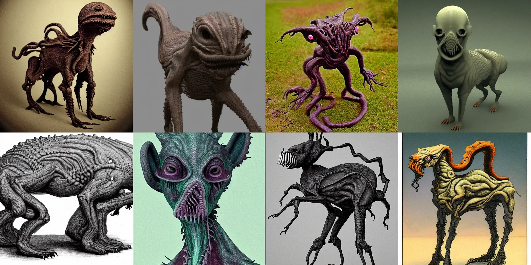 Alien Creature Concept Art