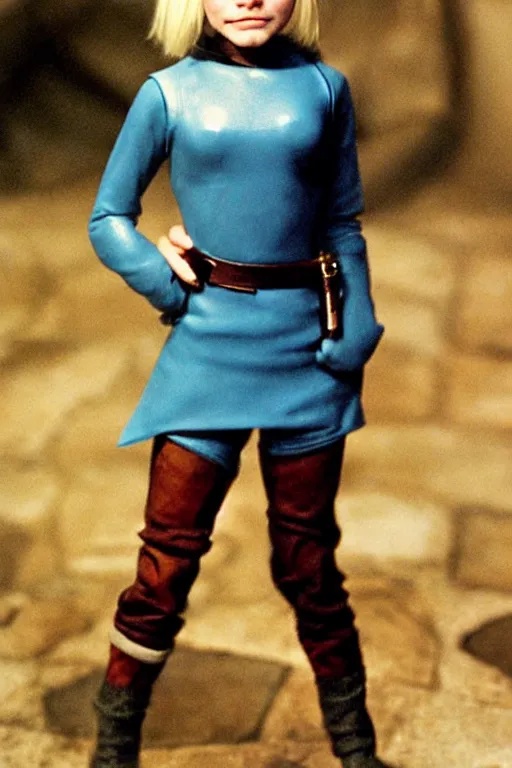 Krea Realistic Photograph Cute But Dangerous Female Halfling Thief