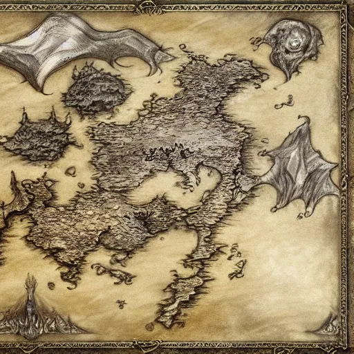 Magical Land Map
