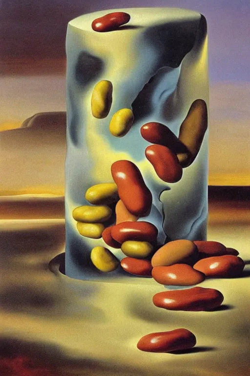 Salvador Dali Soft Construction With Boiled Beans