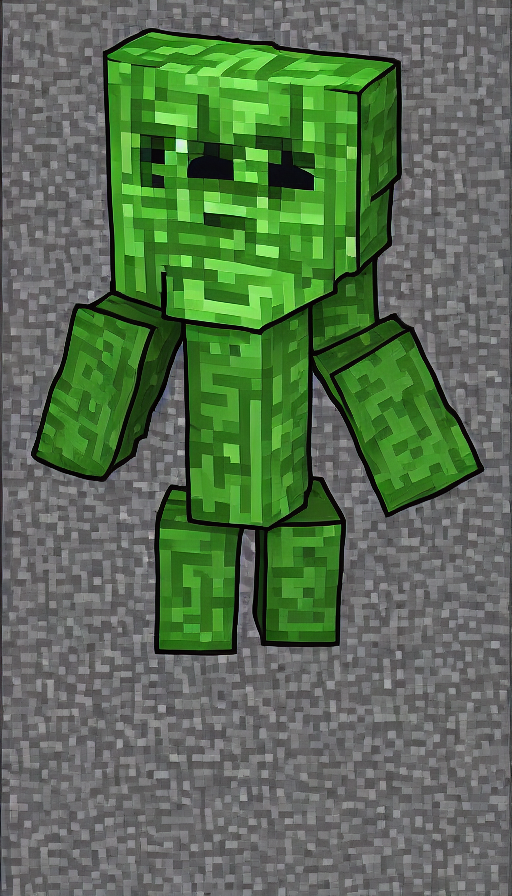 Minecraft Creeper Inside Body