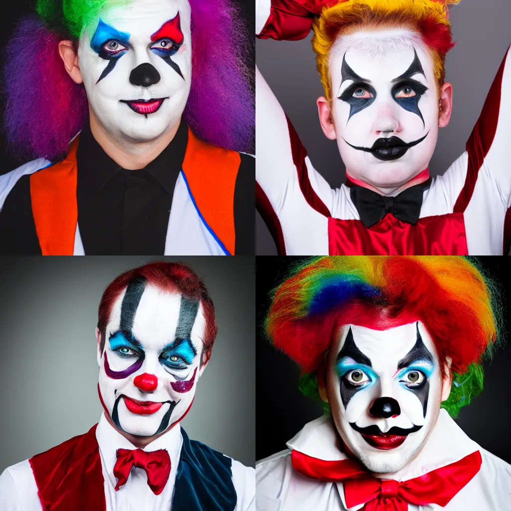 Circus Clown Makeup
