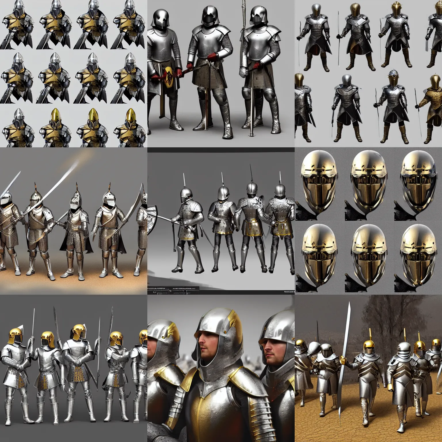 Medieval Infantry Armor