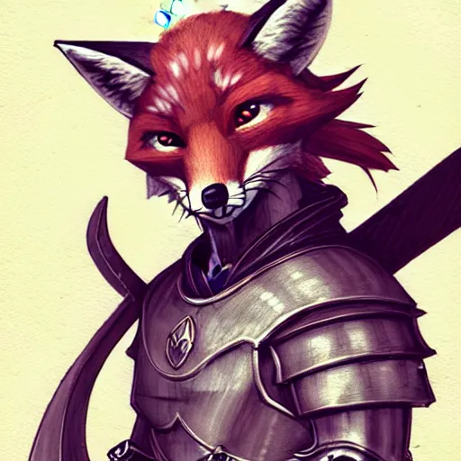 Male Kitsune Warrior