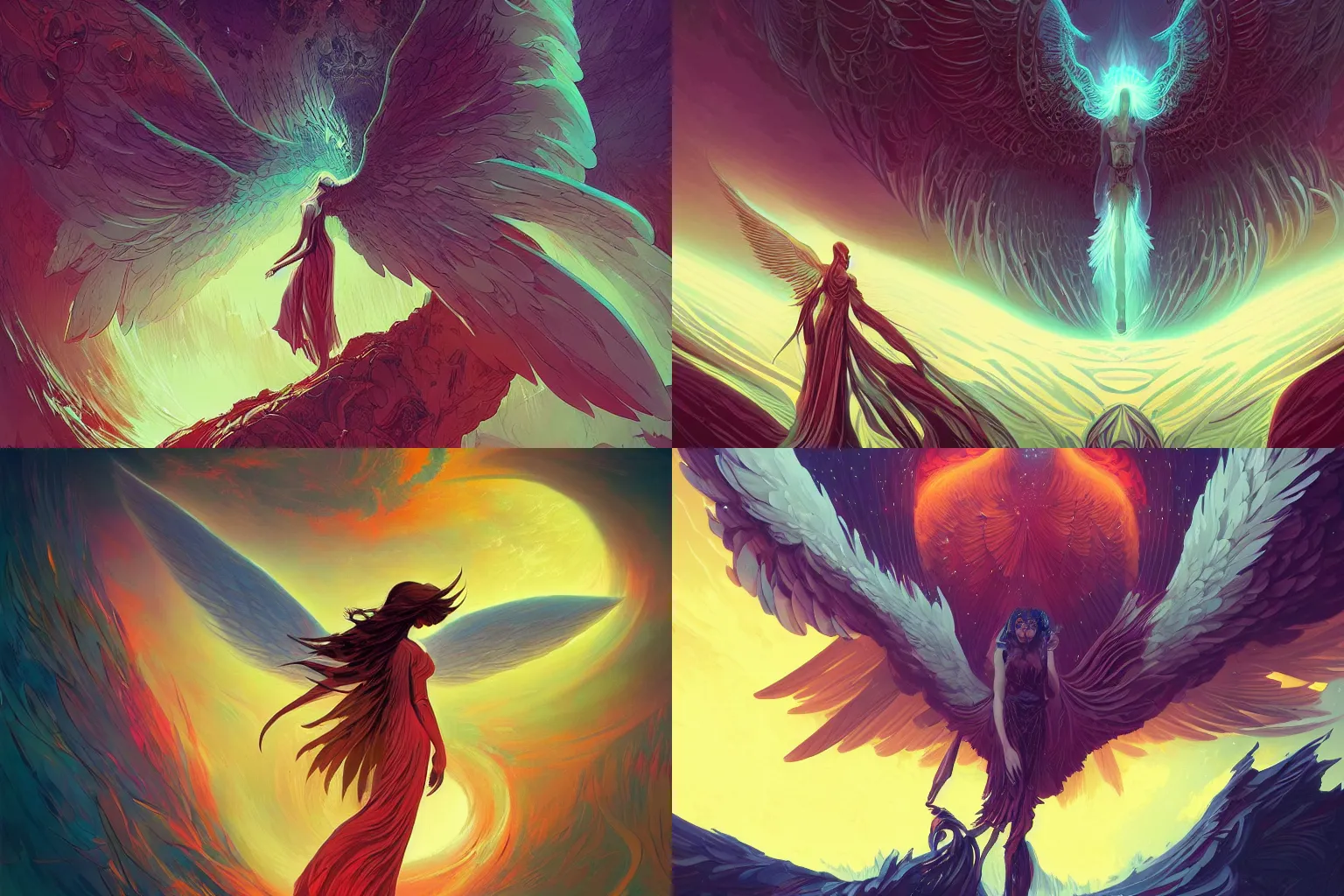 Angel Wings Concept Art