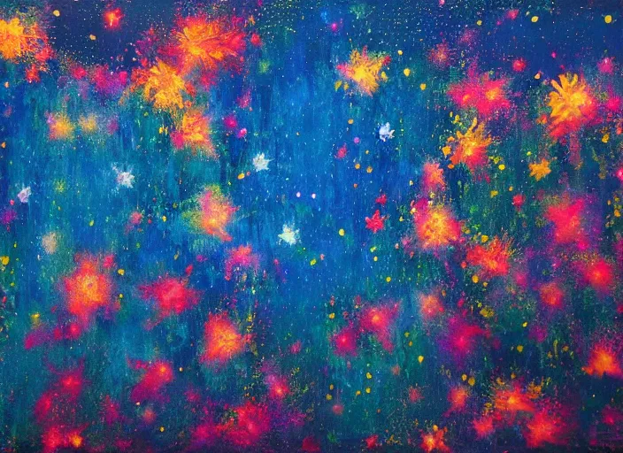 Dripping Galaxy Wallpaper