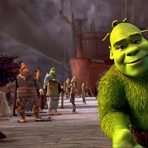 Shrek Crying