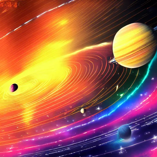 Solar System Universe Wallpaper
