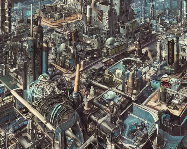 atompunk / decopunk city trending on artstation deviantart pinterest ...