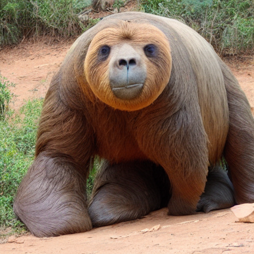 giant ground sloth in africa