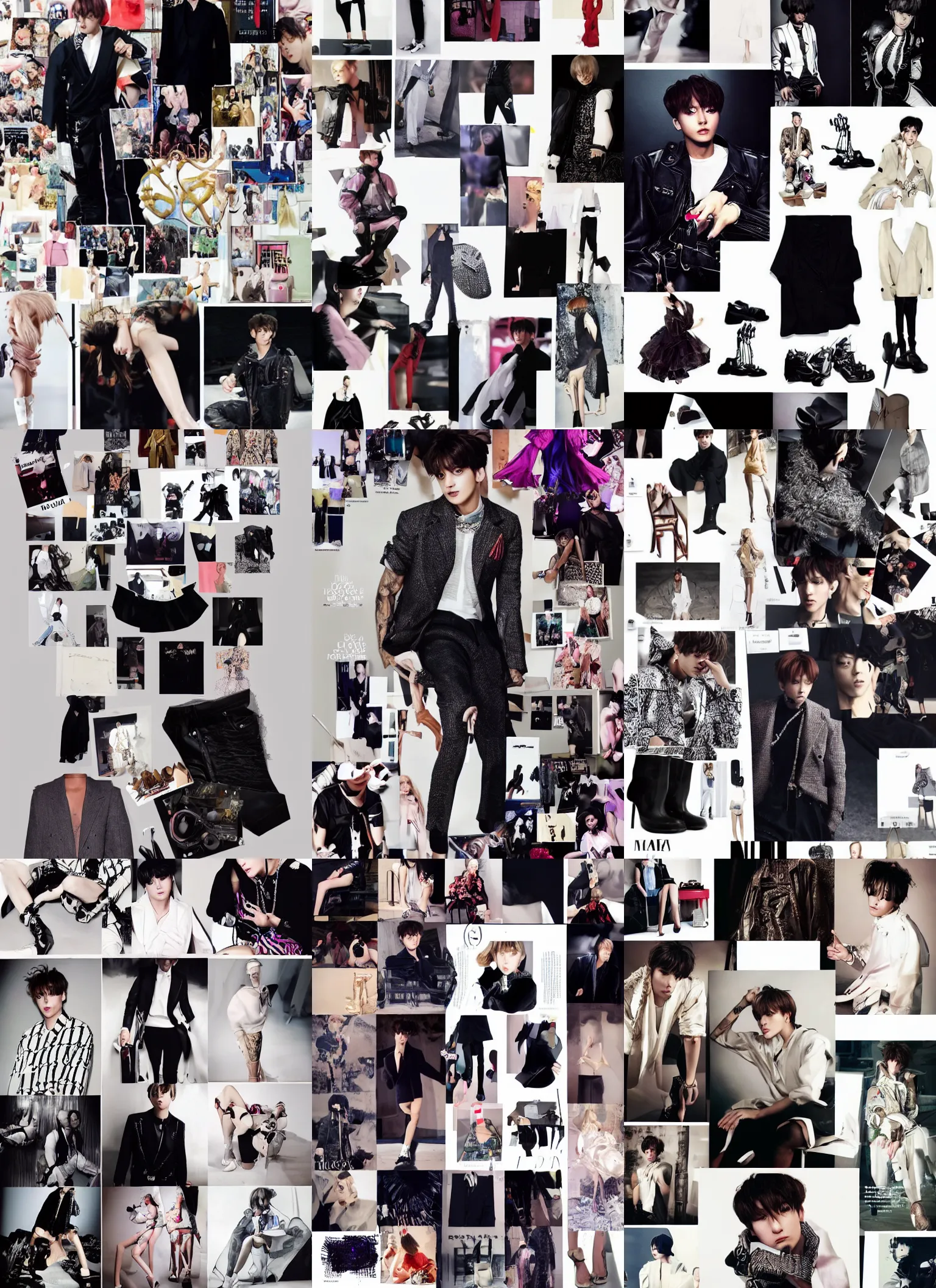 High Fashion Collage