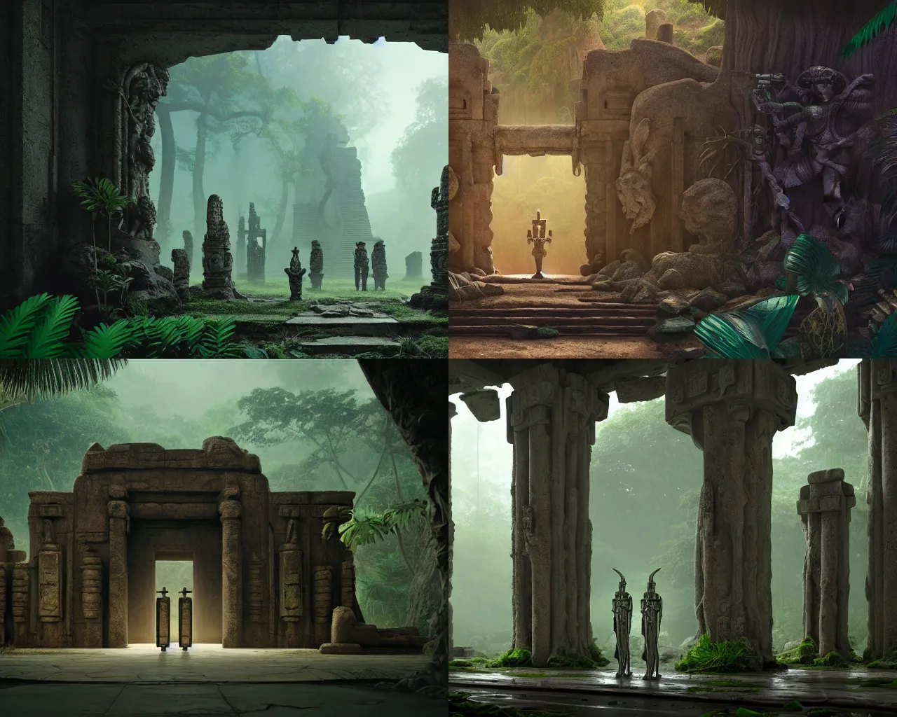Ancient Ruins Concept Art