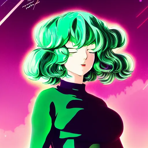 Krea A Beautiful Ultradetailed Anime Illustration Of Tatsumaki From