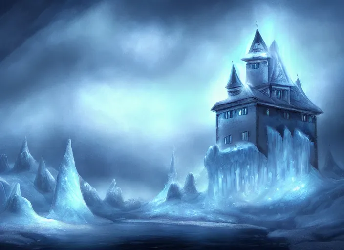 Fantasy Ice Castle