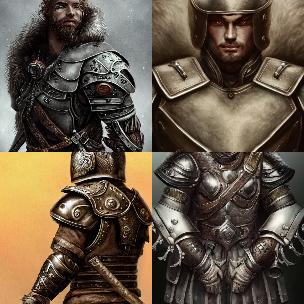 Fantasy Light Armor Concept