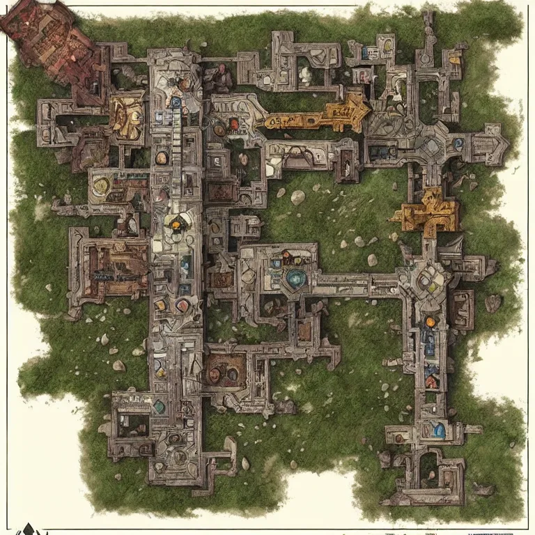 Pathfinder Floor Plan Map