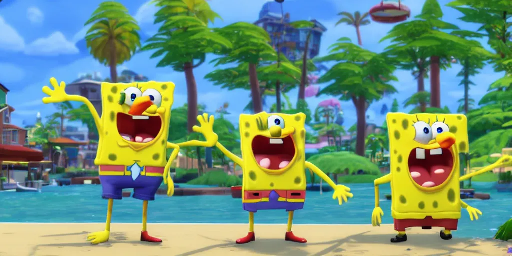 KREA SpongeBob Stuck In Sims 4 Octane Render 4k 8k Unreal 5 Very krea-spongebob-stuck-in-sims-4-octane-render-4k-8k-unreal-5-very