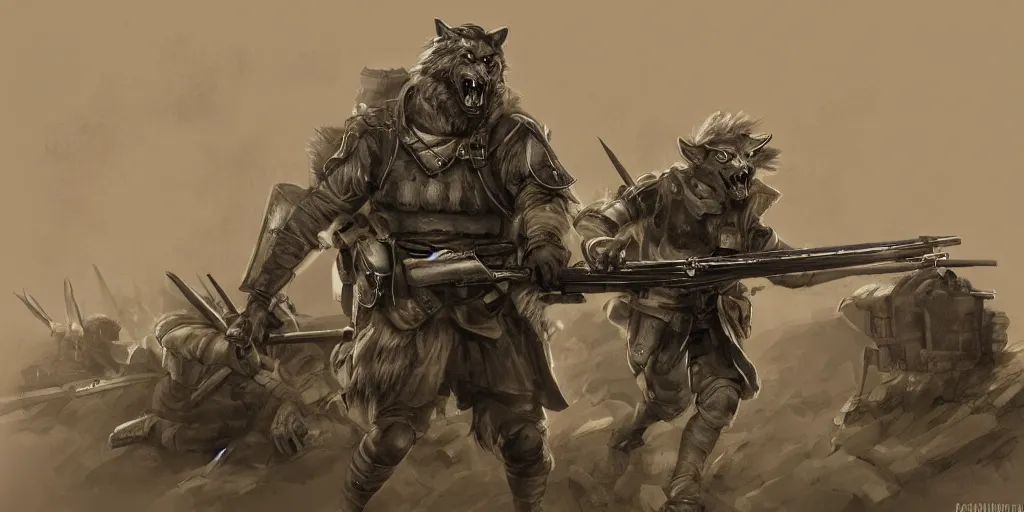 Werewolf Soldier