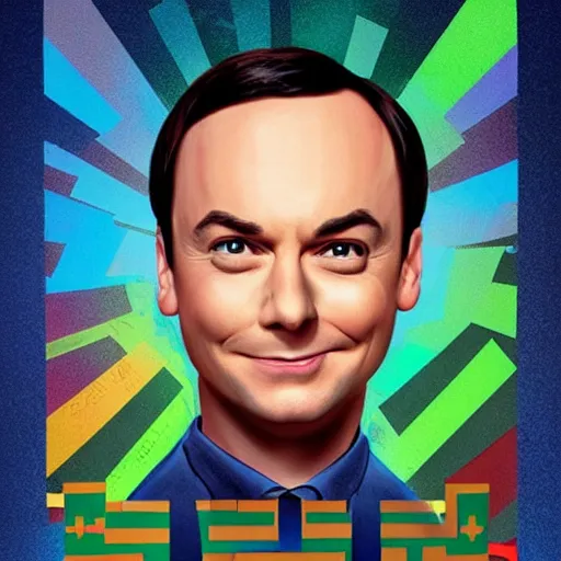 Sheldon Bazinga Poster