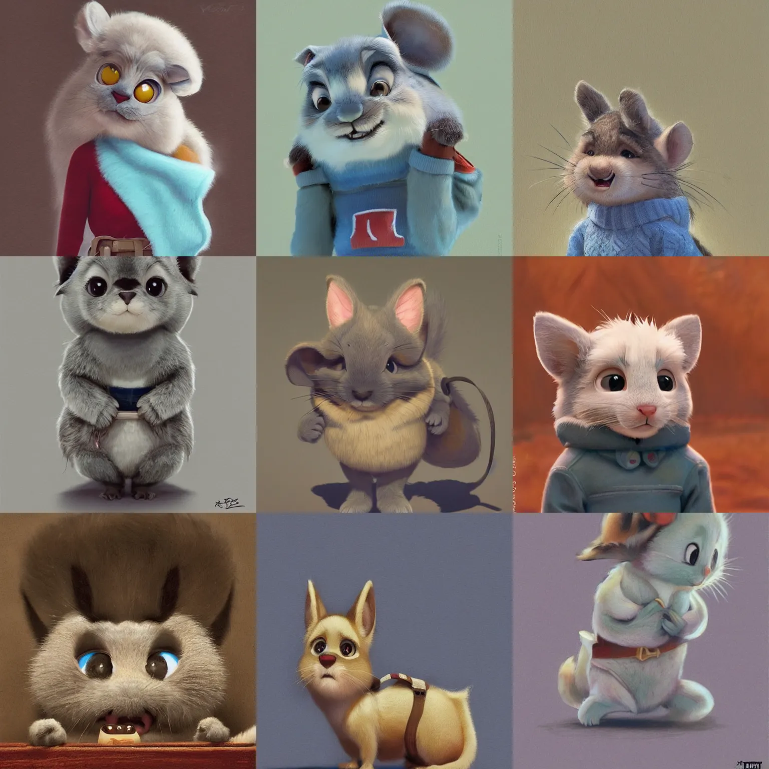 Cute Pixar Characters