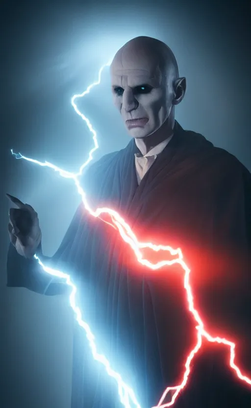 Voldemort Casting Spell