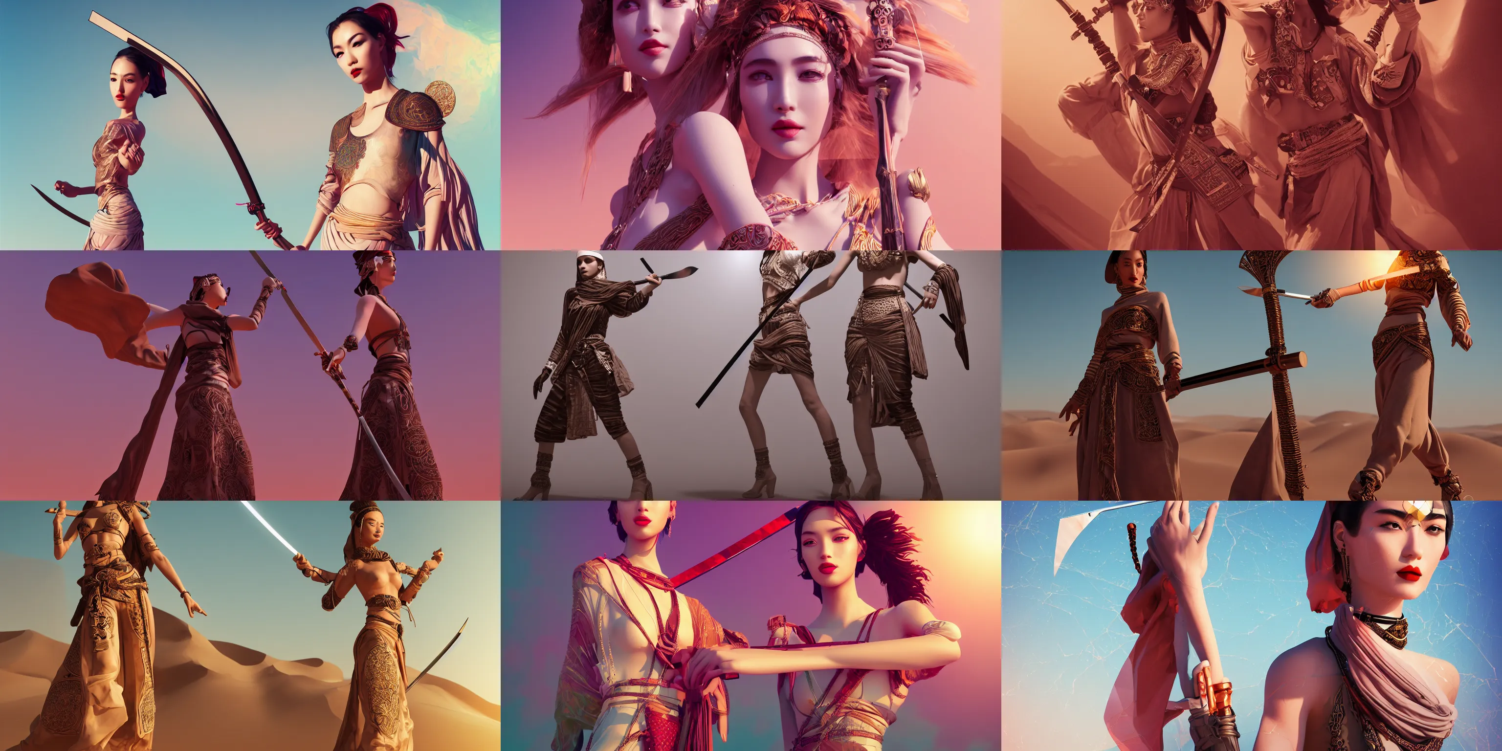 Desert Nomad Warrior