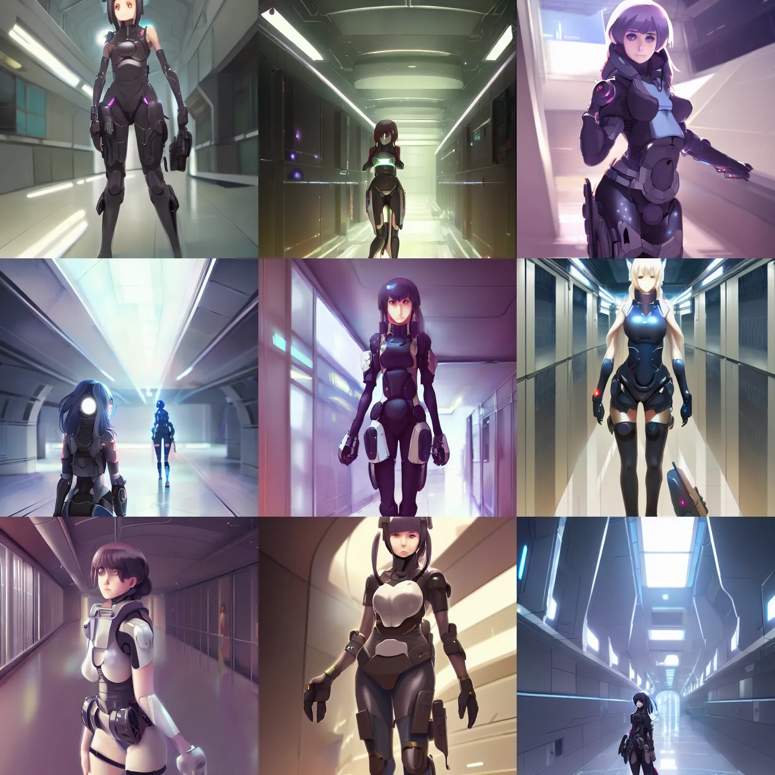 Futuristic Body Armor