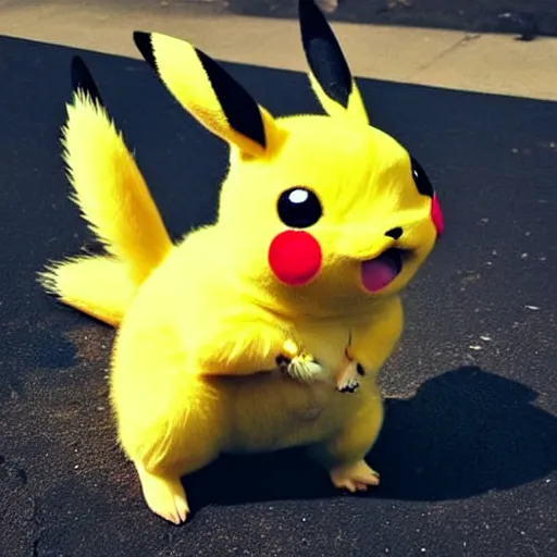 Pokemon In Real Life Pikachu