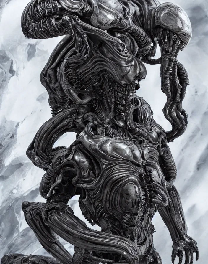KREA - engineer prometheus, xenomorph alien, highly detailed ...