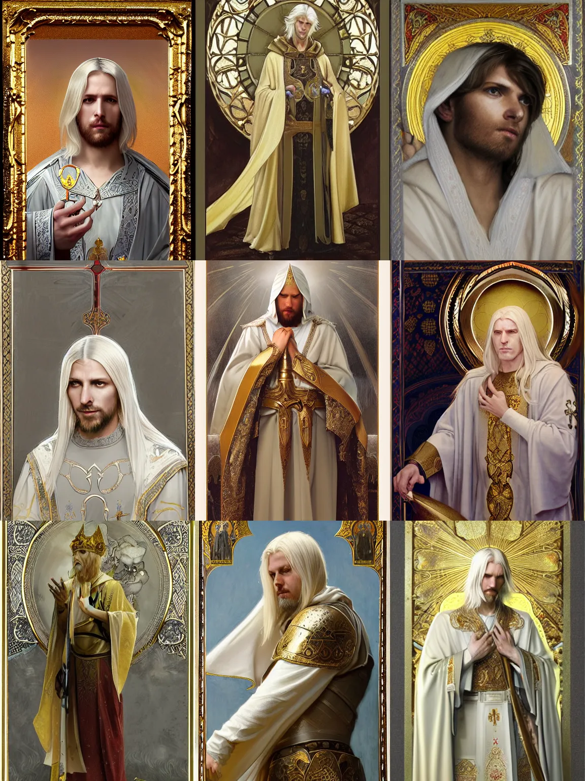 Male Aasimar Characters