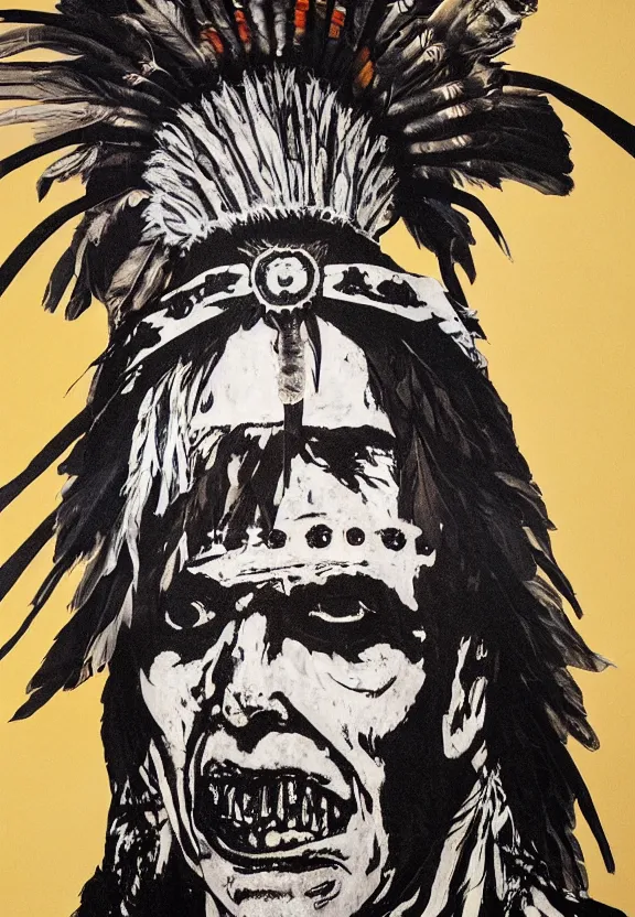 Zombie Indian Chief