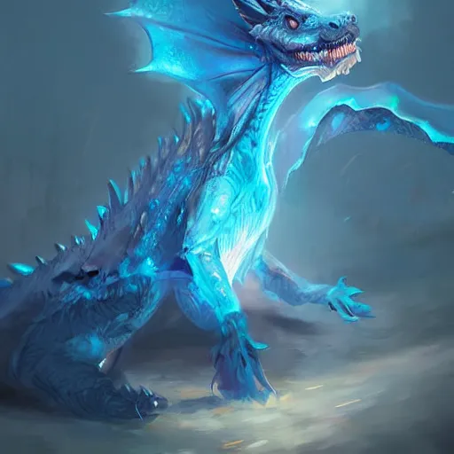 Dragon Breathing Ice