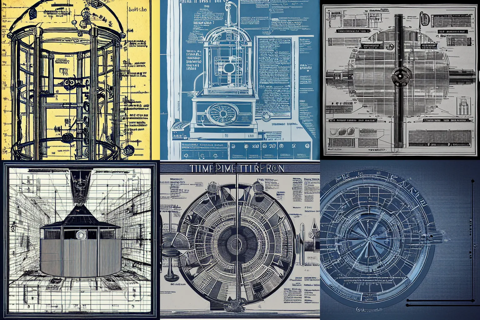 Real Time Machine Blueprints
