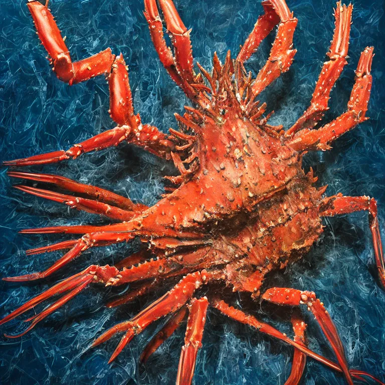 King Crab Underwater
