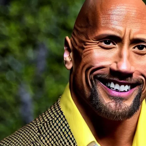 Dwayne Johnson With Beard