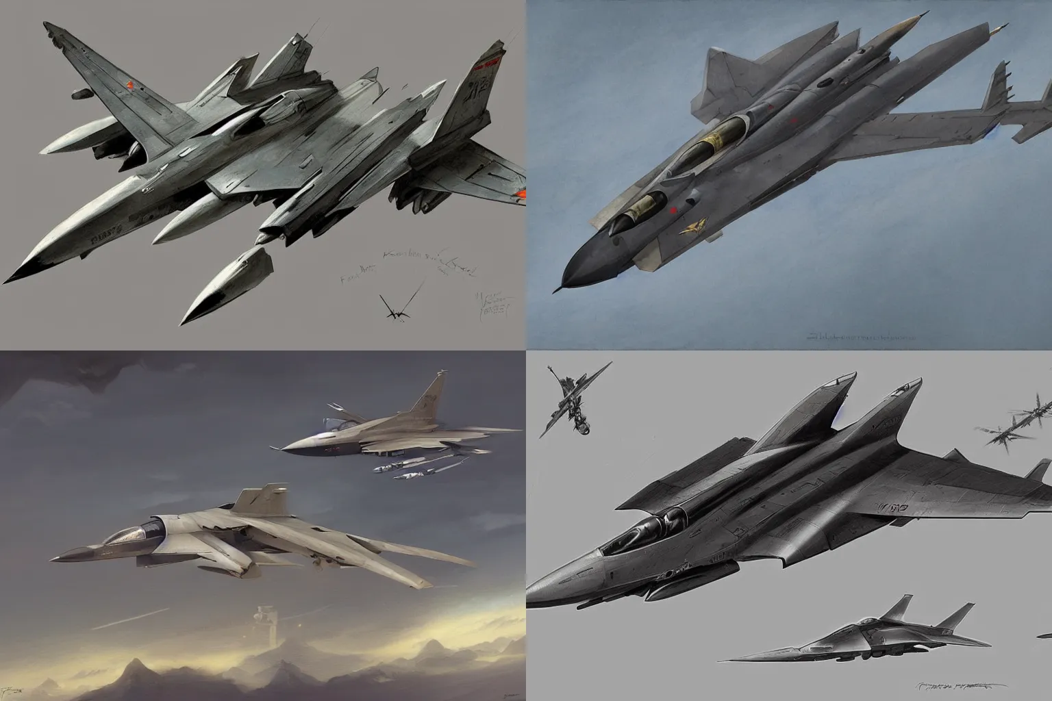 Space Fighter Jet Concept