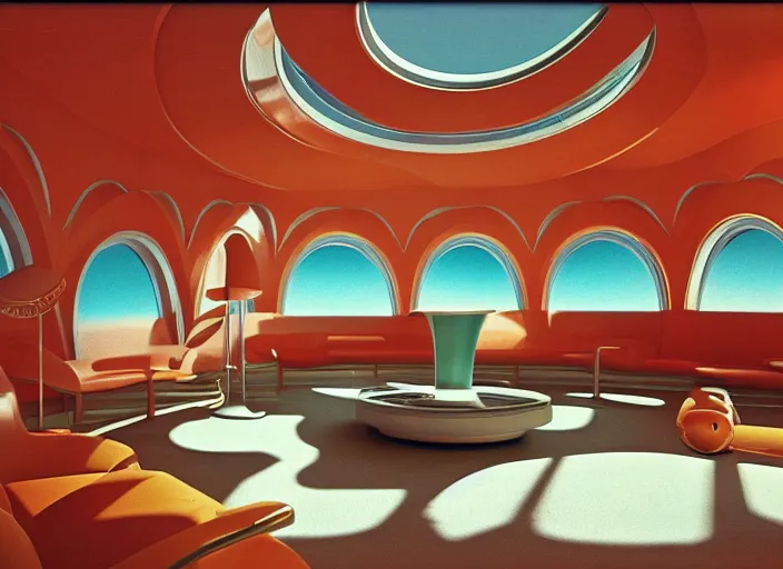 Retro Futuristic Architecture