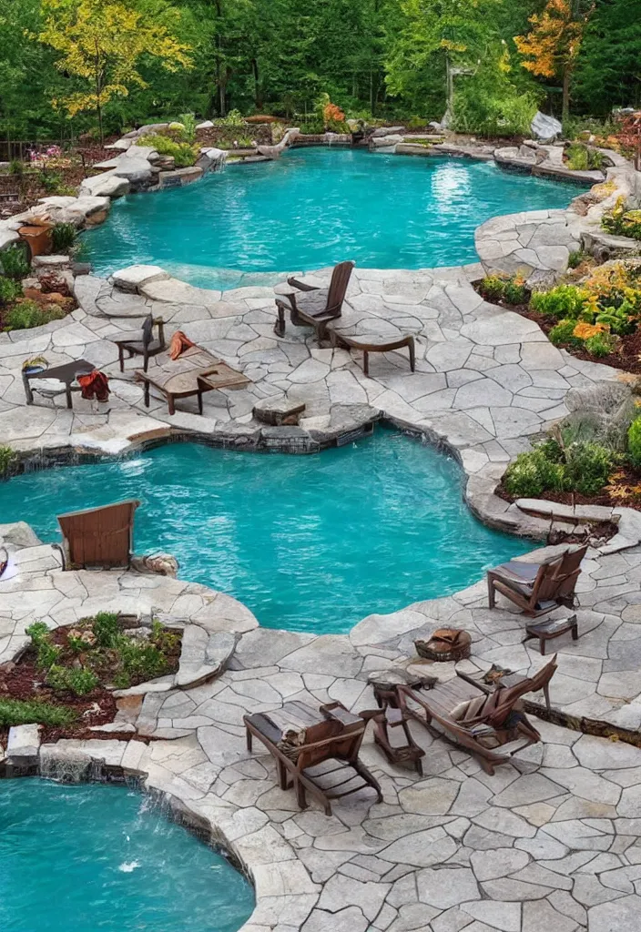 Beautiful Rock Swimming Pools